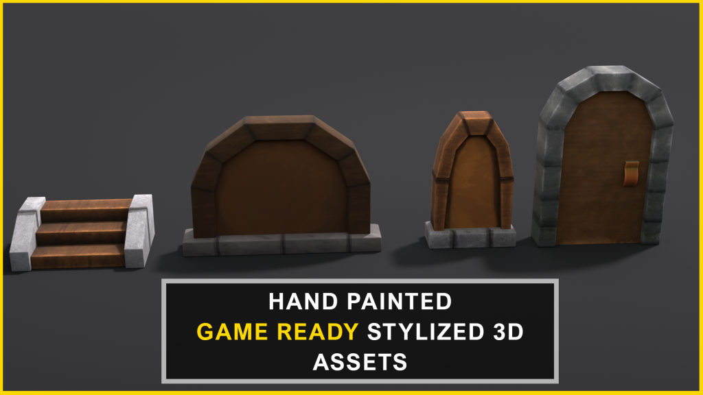 Stylized 3D Game Objects Pack – Hand Painted 3D assets Vol1 – Godot ...