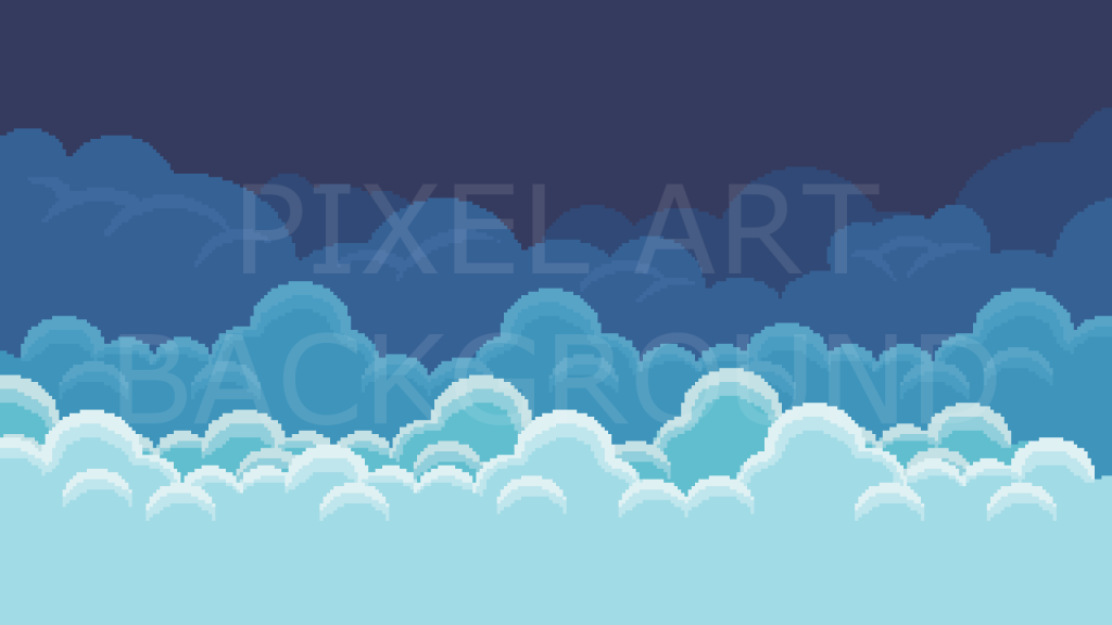 2D Pixel Art Backgrounds ( 10 Sky & Cloud ) – Godot Assets Marketplace