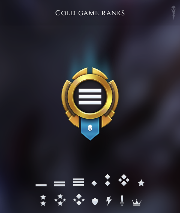 Gold Game Ranks – Godot Assets Marketplace