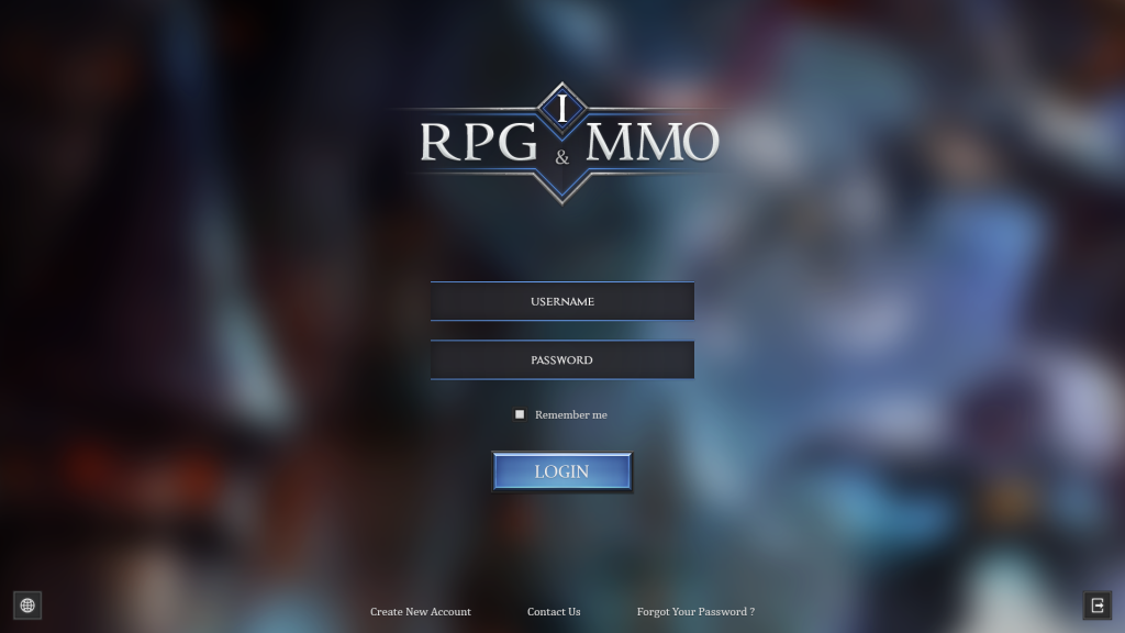 RPG & MMO ONE – PC & Mobile UI – Godot Assets Marketplace
