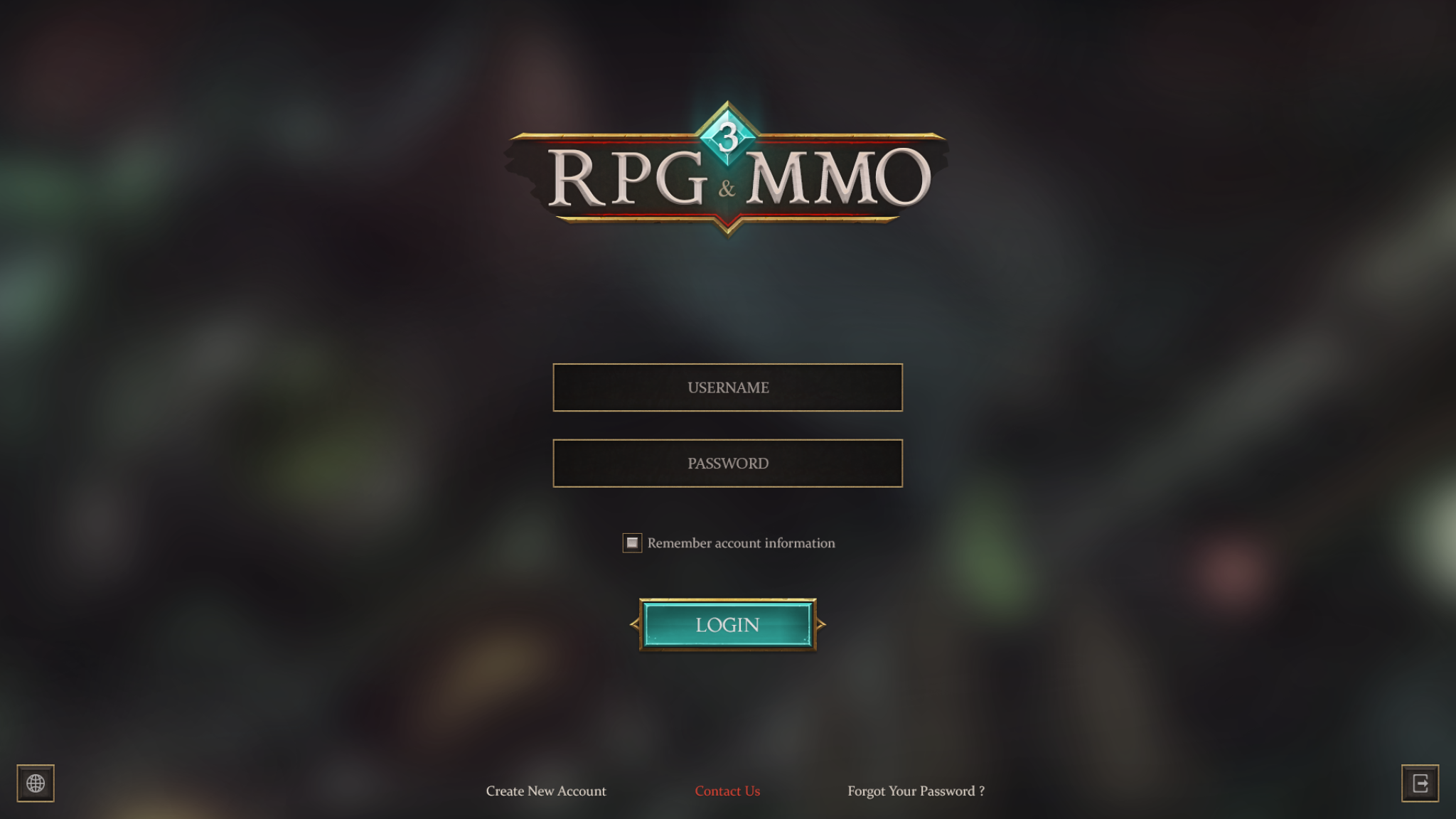 RPG & MMO THREE – PC & Mobile UI – Godot Assets Marketplace