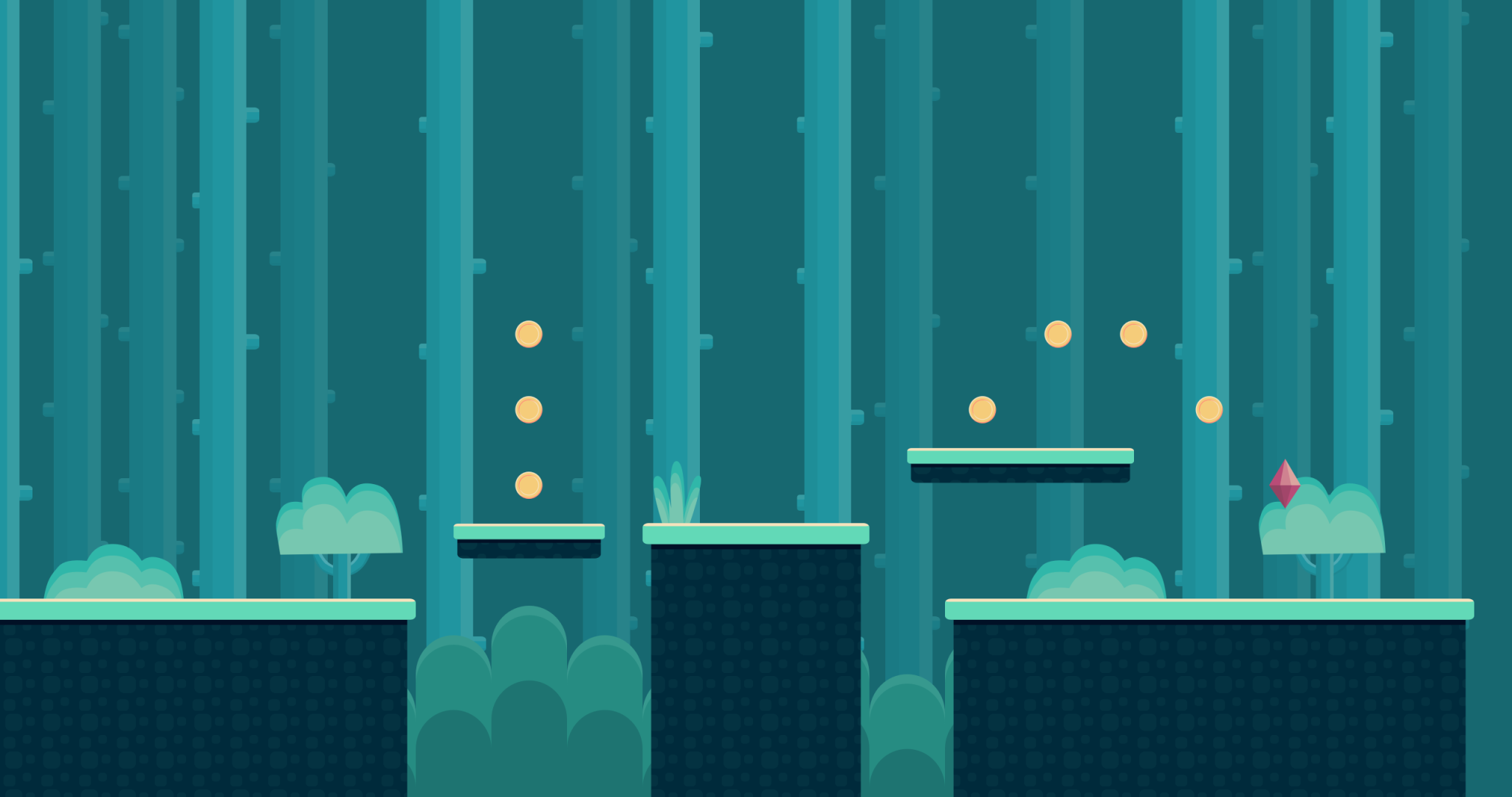 2D Forest Platformer Tile Set – Godot Assets Marketplace