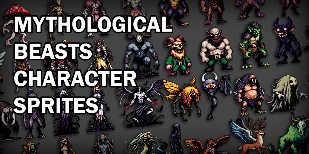 Mythological Beasts – Character Sprites – Godot Assets Marketplace