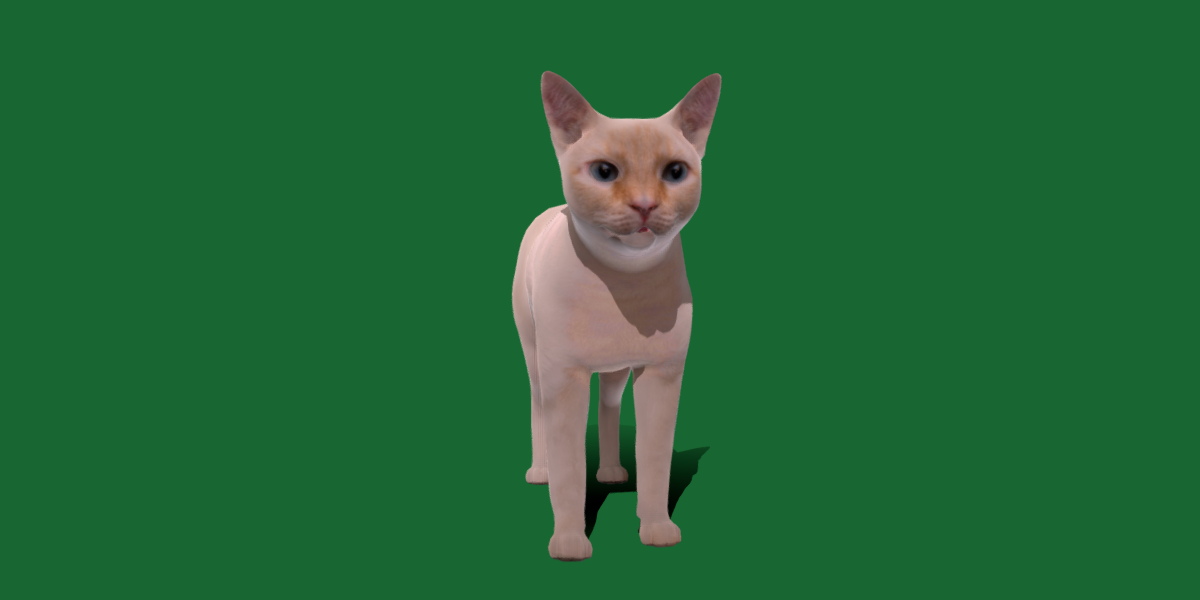 Flame Point Siamese Cat – Godot Assets Marketplace