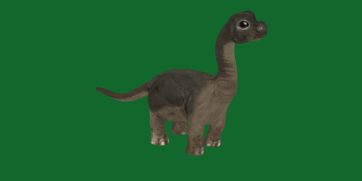 Brachiosaurus Baby Dinosaur – Godot Assets Marketplace