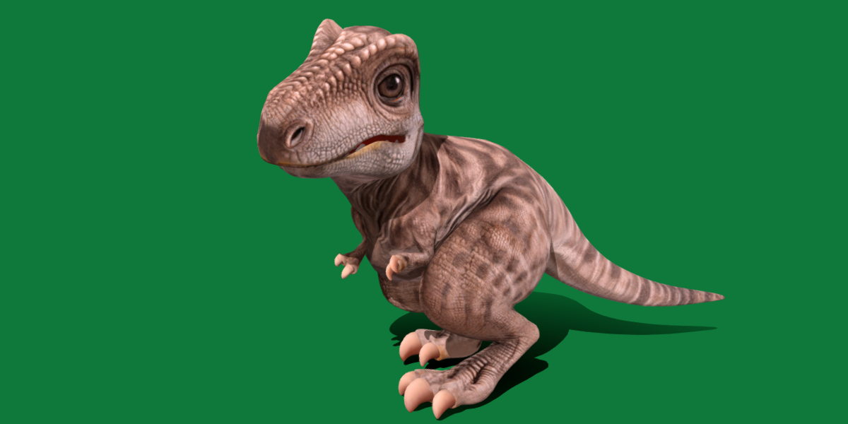 Tyrannosaurus Rex Baby Dinosaur – Godot Assets Marketplace