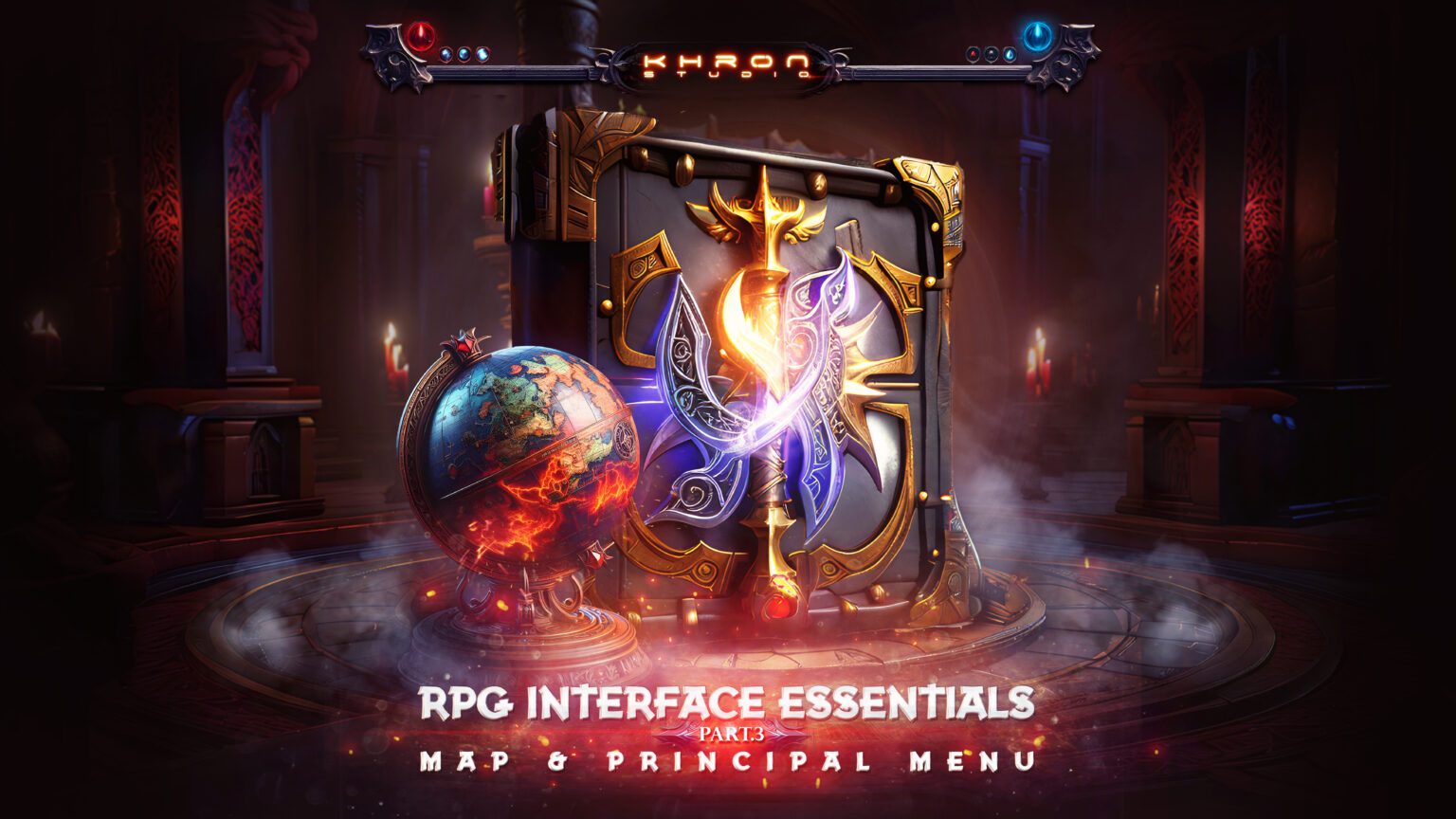 RPG Interface Essentials – Map & Principal Menu – Godot Assets Marketplace