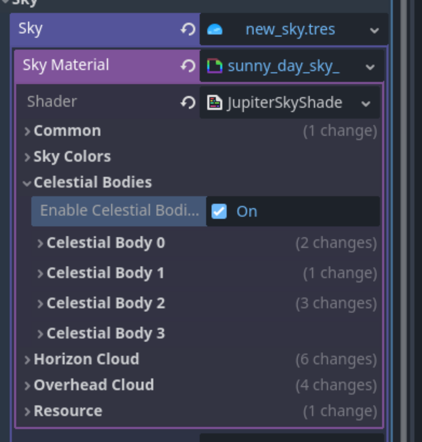 Sky Shader – Procedural Animated Skybox – Godot Assets Marketplace